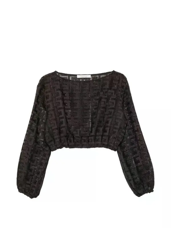 Liviana Conti Cropped Blouse