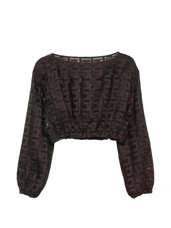Liviana Conti Cropped Blouse