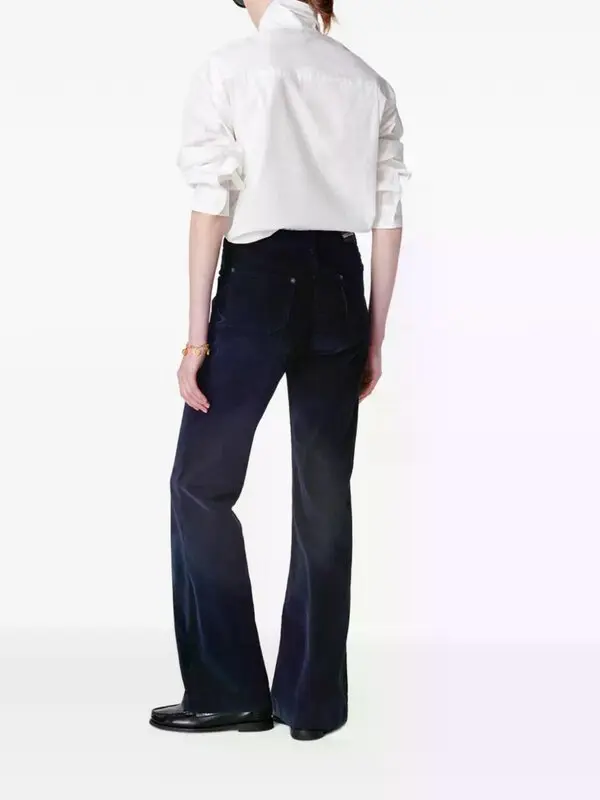 Vanessa Bruno Dompay Corduroy-textured Flared Pants