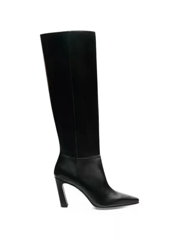 STUART WEITZMAN Stassi Leather Knee-high Boots
