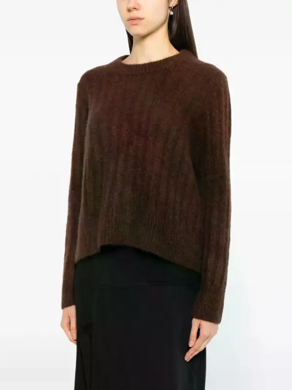 ALLUDE Ribbed-knit Sweater