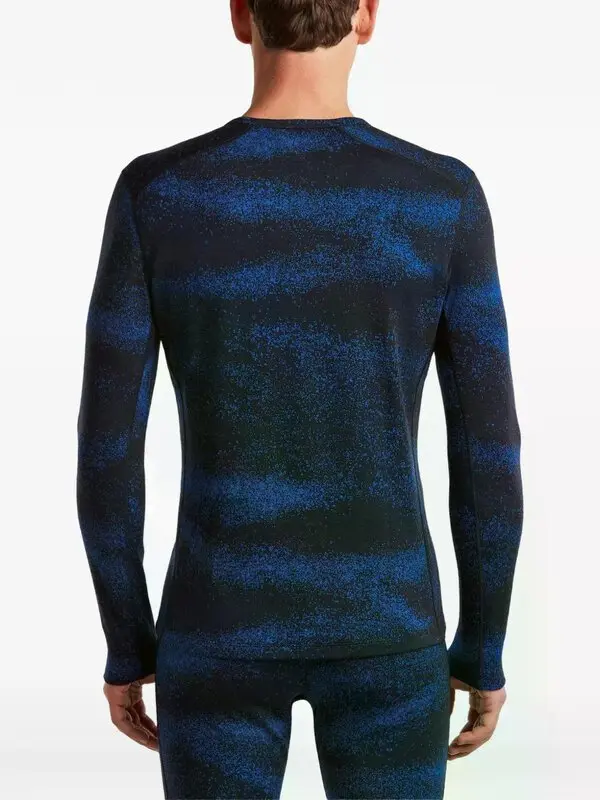 Icebreaker 260 Oasis Abstract-print Long-sleeve T-shirt