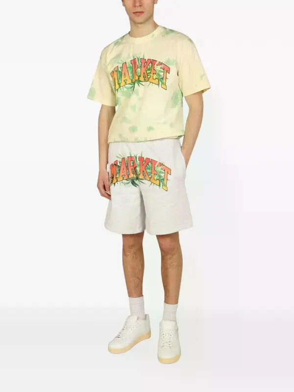 MARKET Logo-print Tie-dye T-shirt
