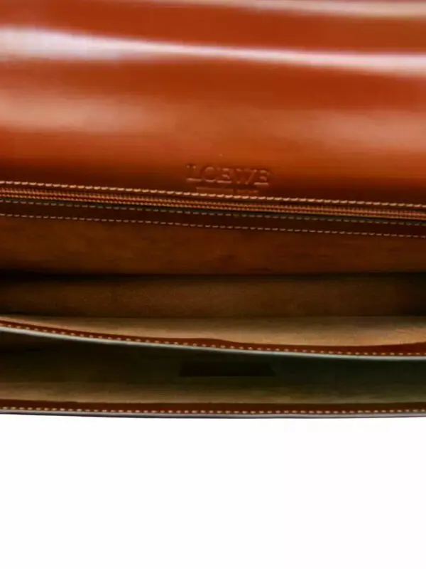 Loewe 2000-2026 Leather Anagram Business Bag