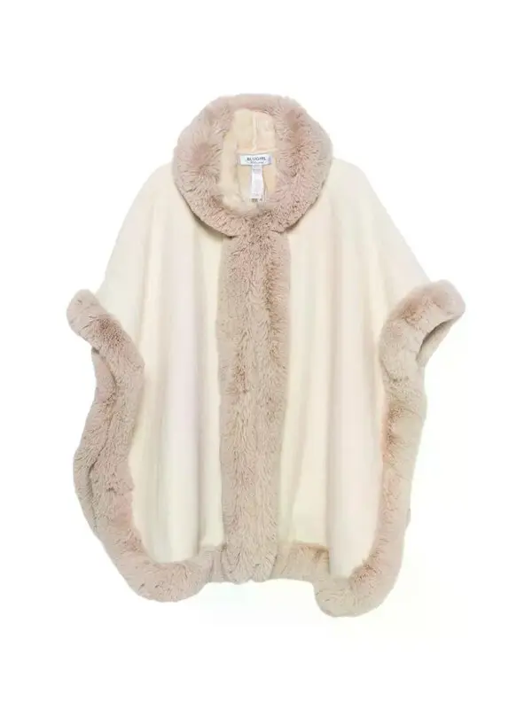 BLUGIRL Faux-fur Poncho