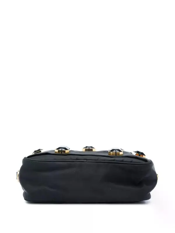 Prada 2010-2026 Pietre Tessuto Crossbody Bag