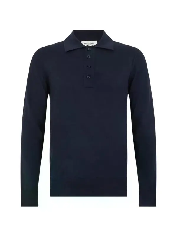 PAOLO PECORA Wool Polo Shirt