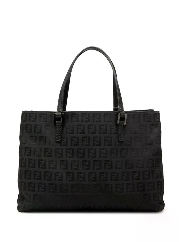 Fendi 2000-2010 Zucchino Canvas Tote Bag