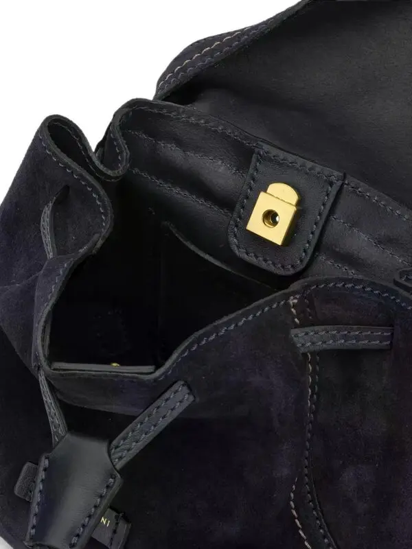 GIANNI CHIARINI Violette Suede Backpack