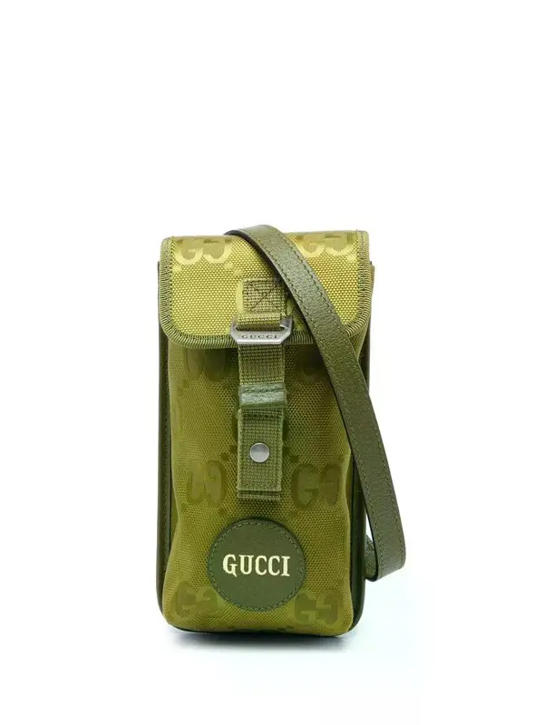 Gucci 2000-2015 Gg Nylon Off The Grid Crossbody Bag - Green