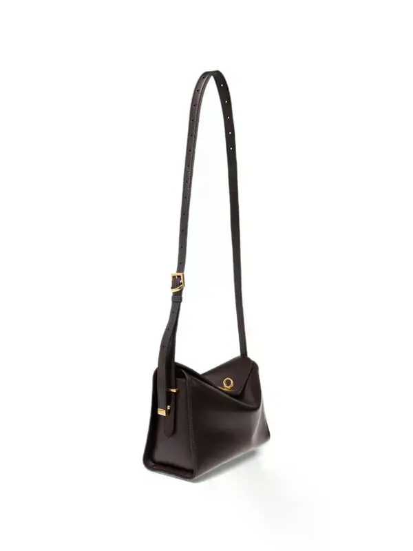 Balenciaga Le 7 Shoulder Nano Bag In Raisin