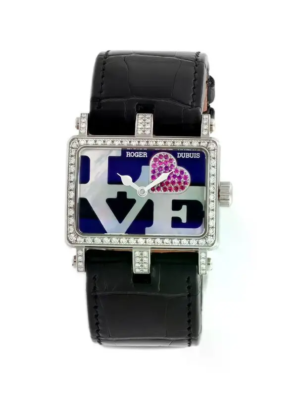 ROGER DUBUIS Too Much Diamond 30mm Watch - Blue