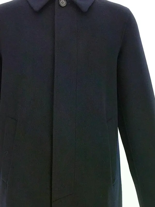Aspesi Single-breasted Wool Coat