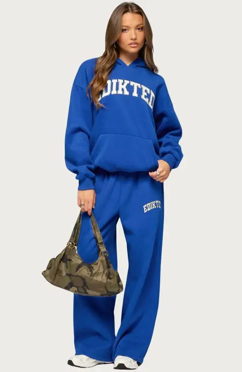 EDIKTED Crush Oversized Graphic Hoodie