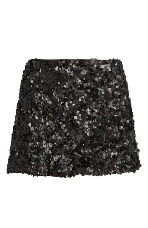 HELLO MOLLY Dazzle Desire Sequin Miniskirt