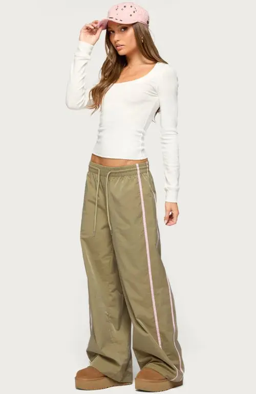 EDIKTED Fasha Stripey Track Pants
