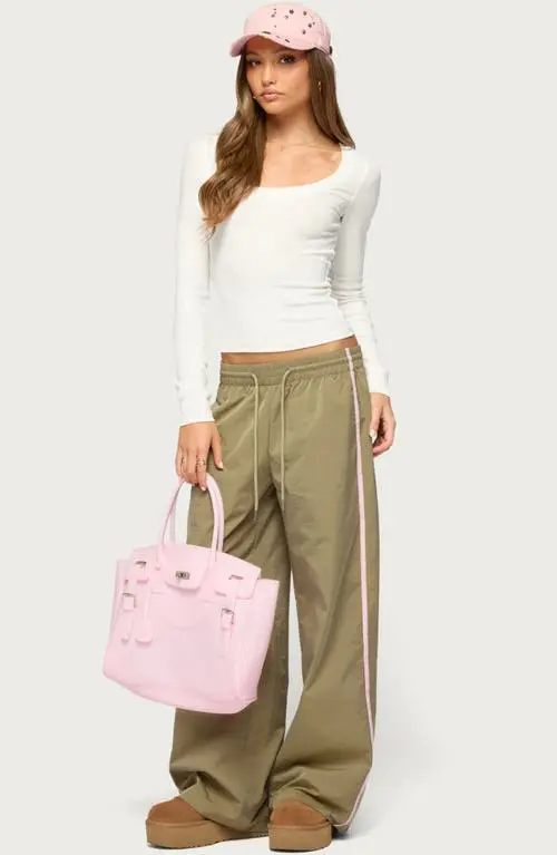 EDIKTED Fasha Stripey Track Pants