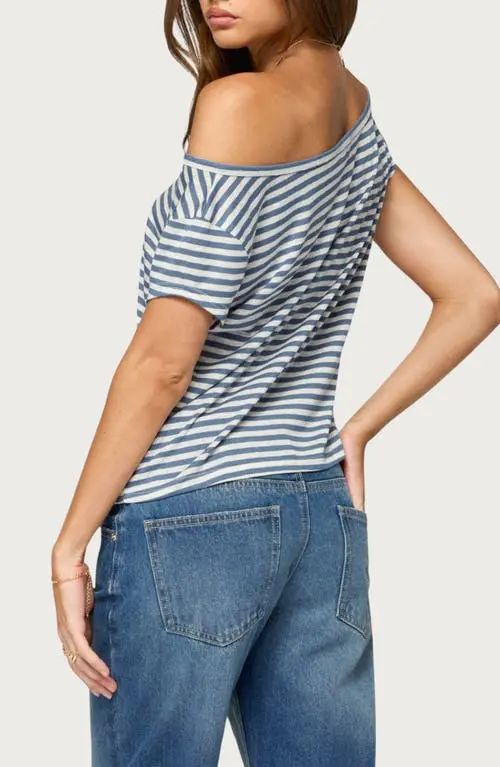 EDIKTED Chanelle Off The Shoulder Sweater