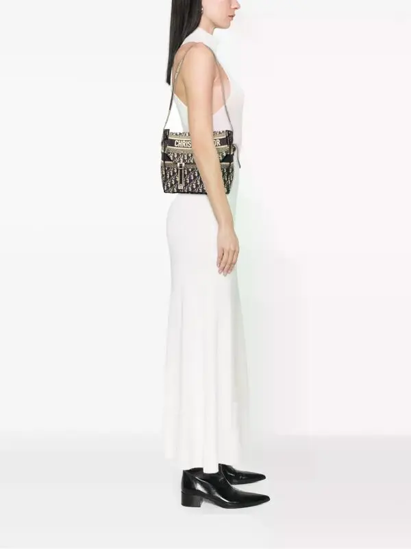 Dior 2018 Medium Oblique Embroidered Canvas Diorcamp Messenger Bag Crossbody Bag