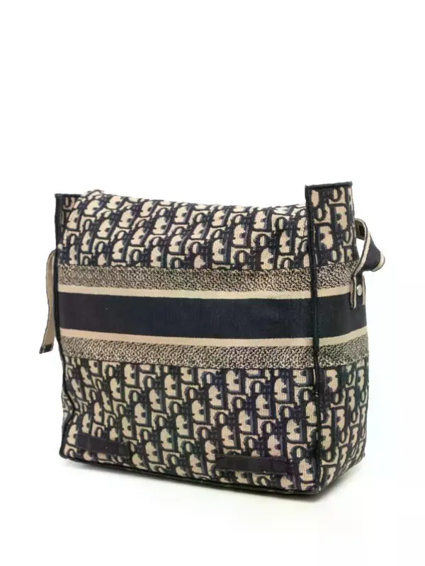 Dior 2018 Medium Oblique Embroidered Canvas Diorcamp Messenger Bag Crossbody Bag