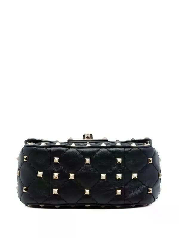 Valentino Garavani 2000-2017 Micro Nappa Rockstud Spike Satchel