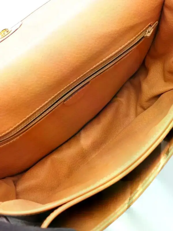 Celine 2013 Macadam Coated Canvas Crossbody Bag