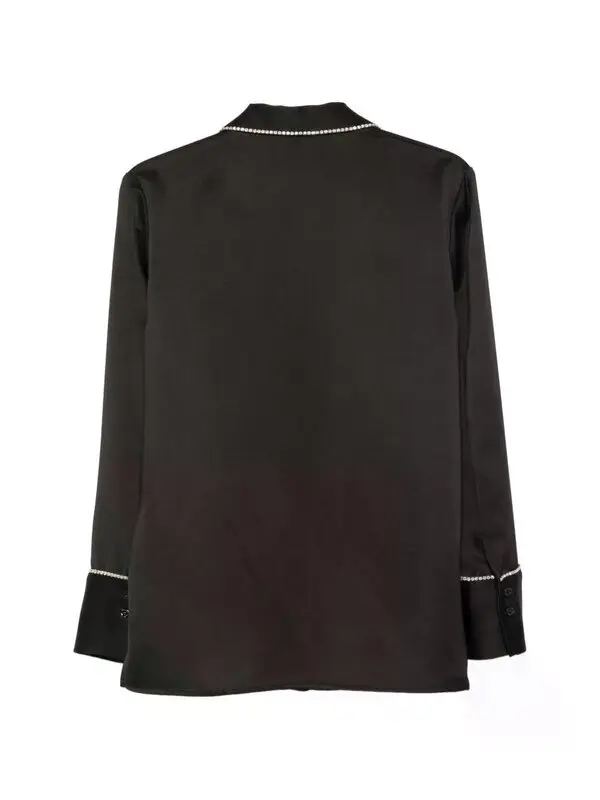 SIMONA CORSELLINI Crystal-embellished Shirt