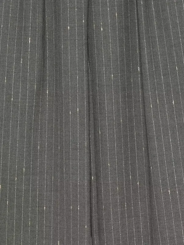SIMONA CORSELLINI Pinstripe-pattern Pleated Trousers