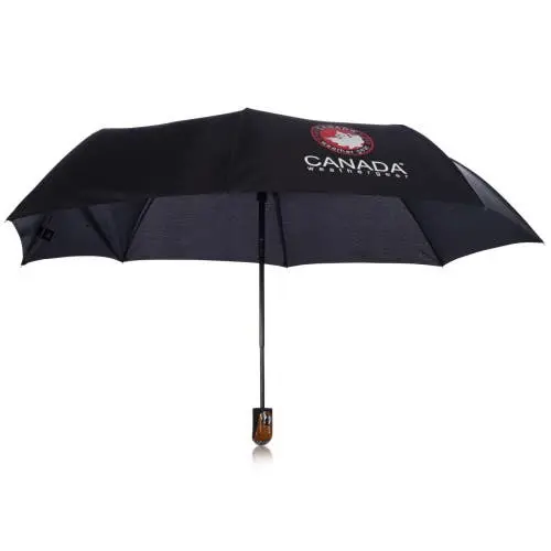 CANADA WEATHER GEAR Compact Auto Open Travel Umbrella