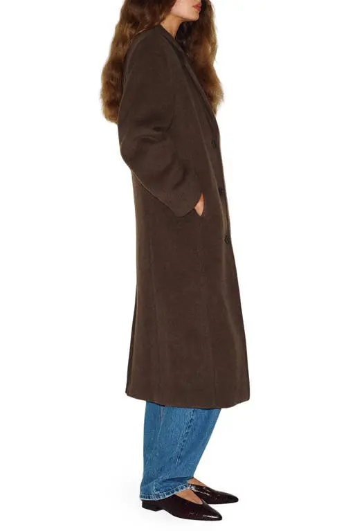 REFORMATION Alisa Recycled Wool Blend Coat