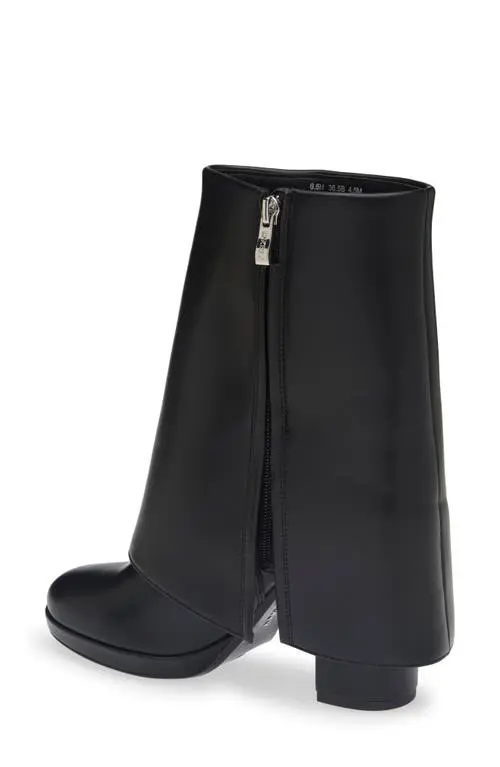 Dkny Dana Faux Leather Platform Bootie