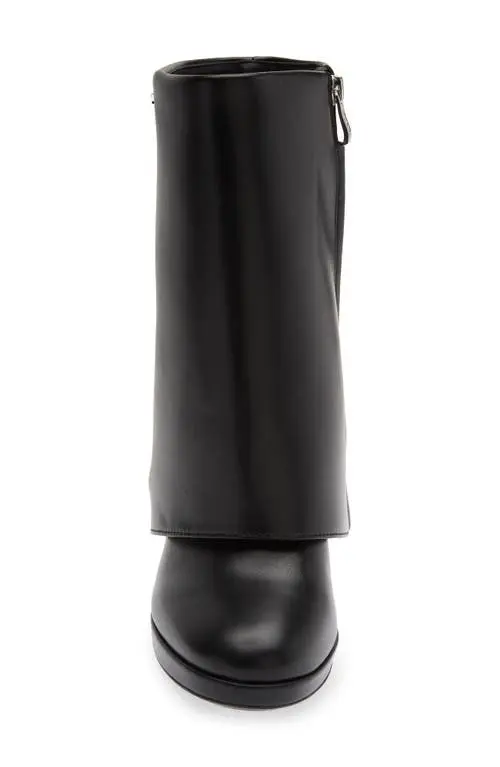 Dkny Dana Faux Leather Platform Bootie