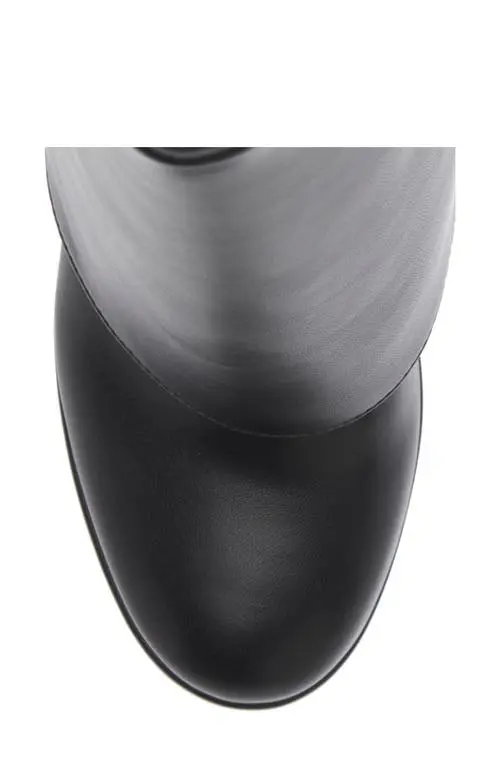 Dkny Dana Faux Leather Platform Bootie