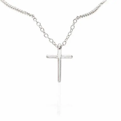 STARFISH PROJECT Faithful Sterling Classic Cross Necklace