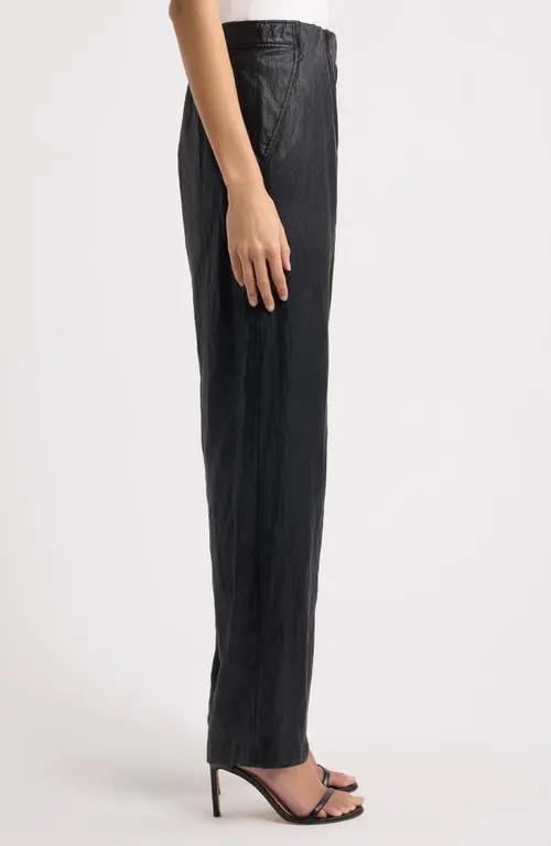 Kobi Halperin Cooper Faux Leather High Waist Ankle Pants