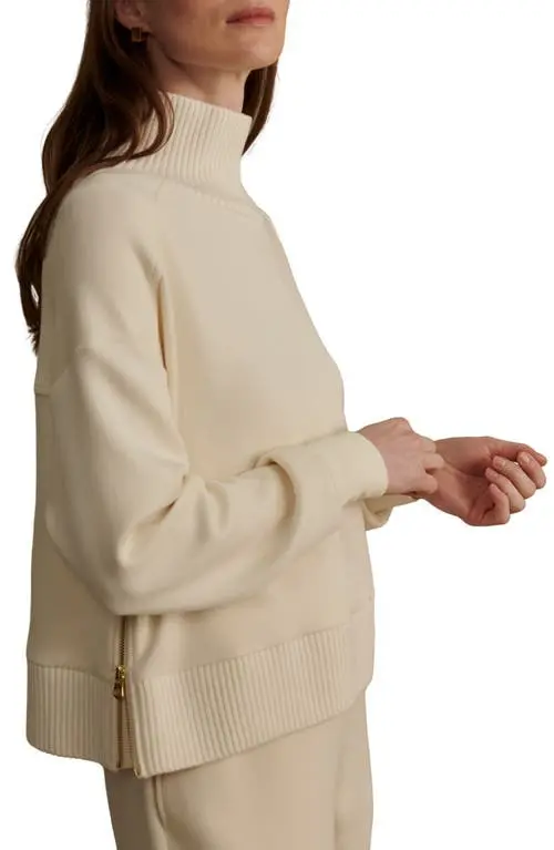 Varley Celia High Neck Crop Sweatshirt