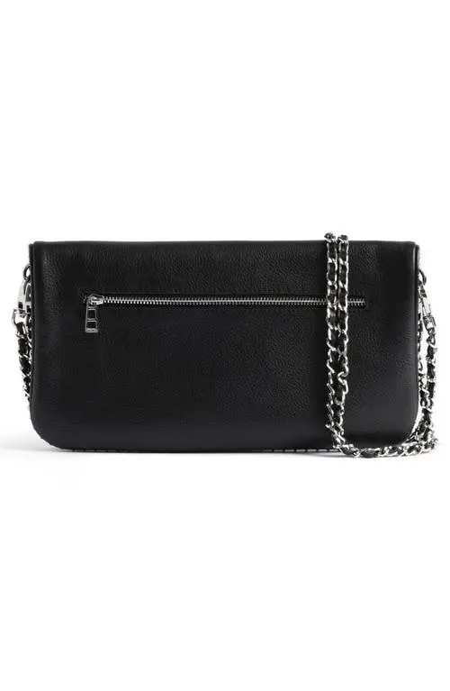 Zadig&Voltaire Rock Studded Grained Leather Crossbody Bag