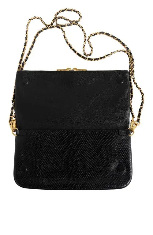 Zadig&Voltaire Rock Soft Wild Leather Crossbody Bag