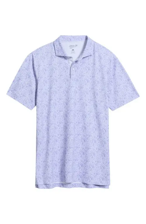 Johnnie-o Pompano Flower Performance Polo