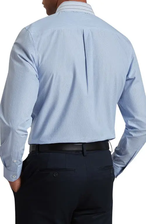 Ted Baker London Mikels Striped Cotton Button-up Shirt