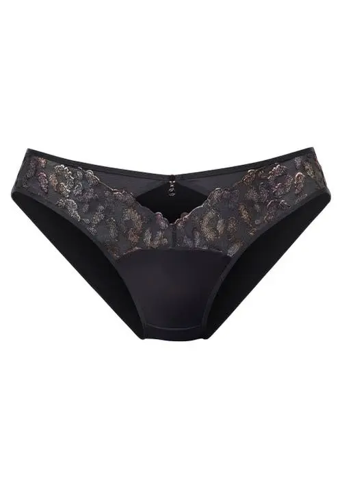 LASCANA Sheer Lace Insert Panty