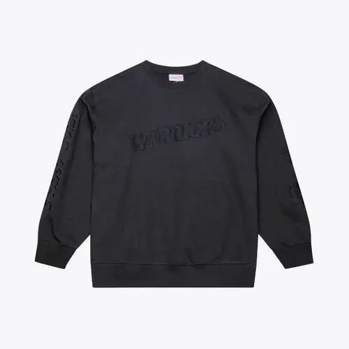 Mitchell & Ness Golden State Warriors Phantom Fleece Sweatshirt