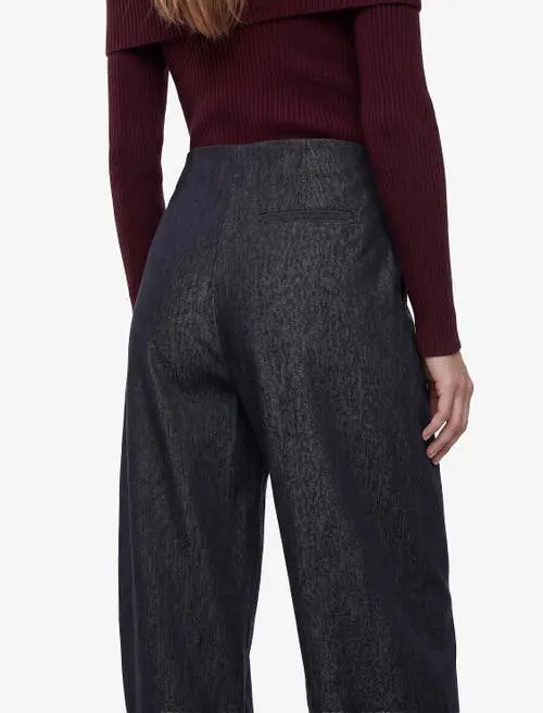 Koton High Rise Barrel Trousers