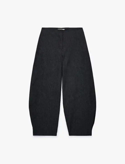 Koton High Rise Barrel Trousers