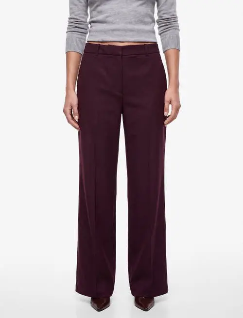 Koton Straight Tailored Trousers With Pockets