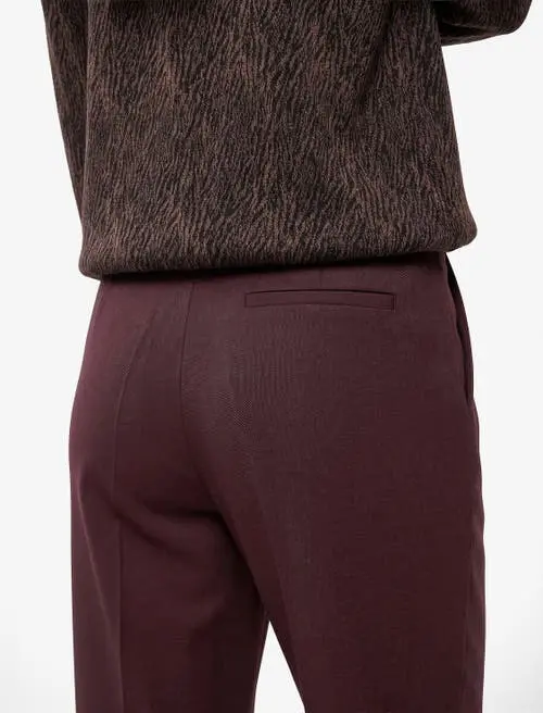 Koton Straight Tailored Trousers With Pockets