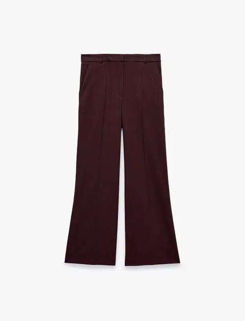 Koton Straight Tailored Trousers With Pockets