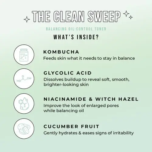 AVATARA SKIN The Clean Sweep Exfoliating Toner