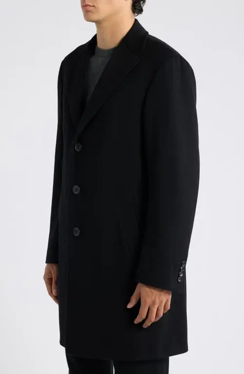 Canali Kei Trim Fit Wool & Cashmere Coat