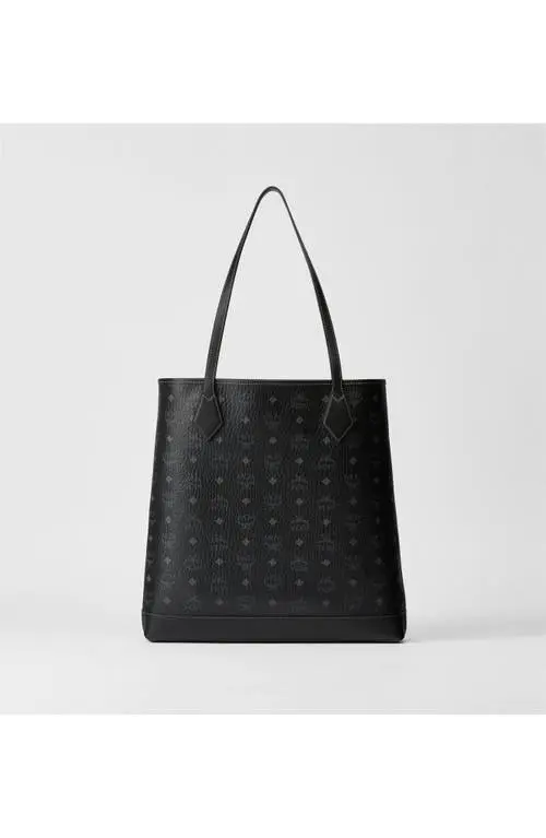 Mcm Large New Liz Shopper In Visetos